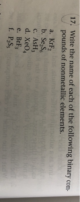 Solved 9. Give the name of each of the following simple | Chegg.com