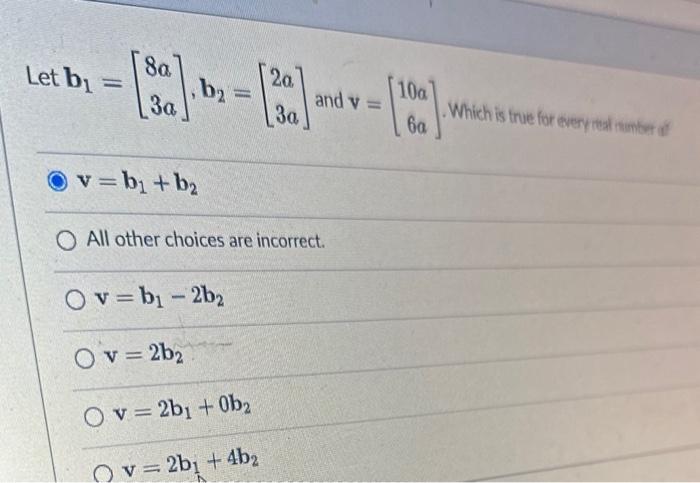 Solved which is true for every real number asorru its hard | Chegg.com