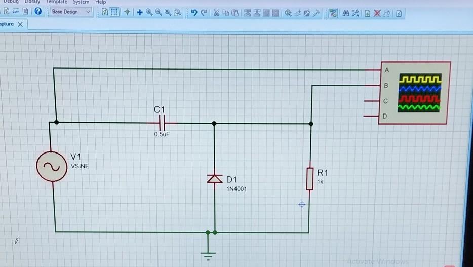 Solved I need the PCB design of this clamper circuit ın | Chegg.com