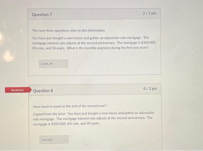 Solved The next three questions refer to this information | Chegg.com