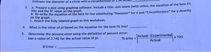 3. a. Prepare a plot using graphing software. Include | Chegg.com