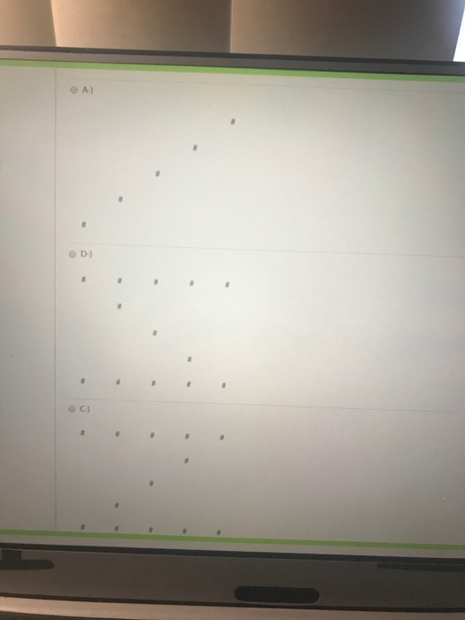 Solved Question 6 3 Rows 5 Data Pattern Byte 32 Rows