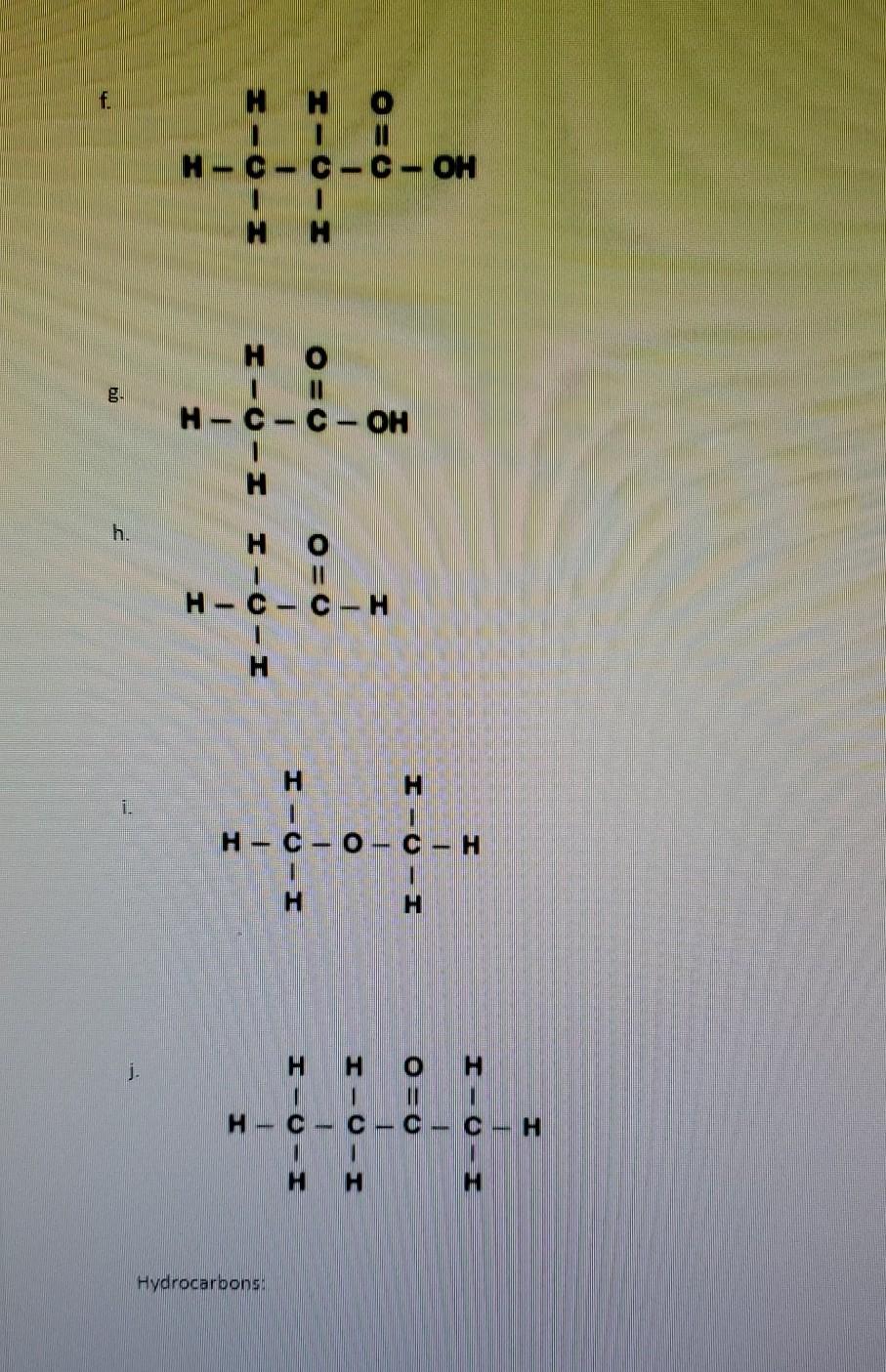 Solved Experiment 1: Molecular Models Modeling the shape of | Chegg.com