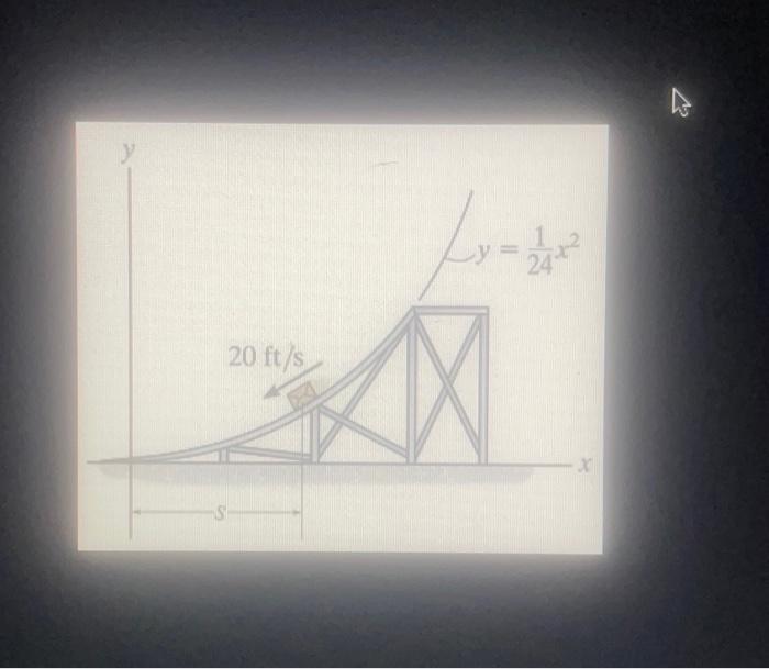 Solved Determine the mognitude of the crate's accileral on | Chegg.com