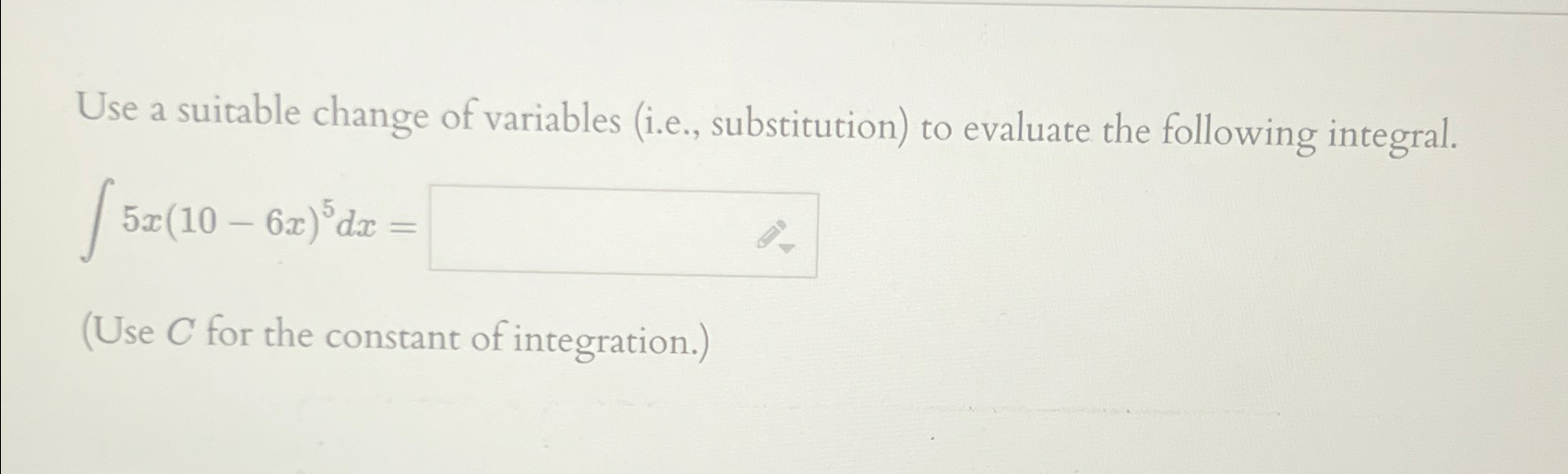 Solved Use a suitable change of variables (i.e., | Chegg.com