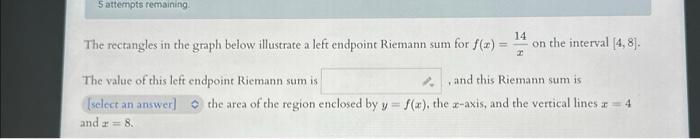 Solved The rectangles in the graph below illustrate a left | Chegg.com
