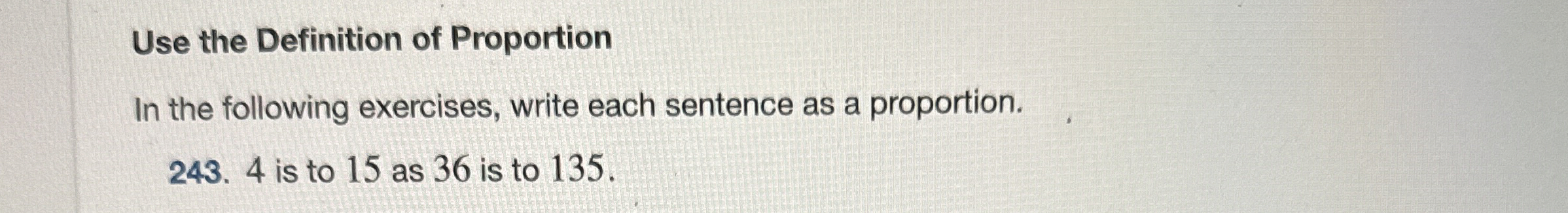 Solved Use the Definition of ProportionIn the following | Chegg.com