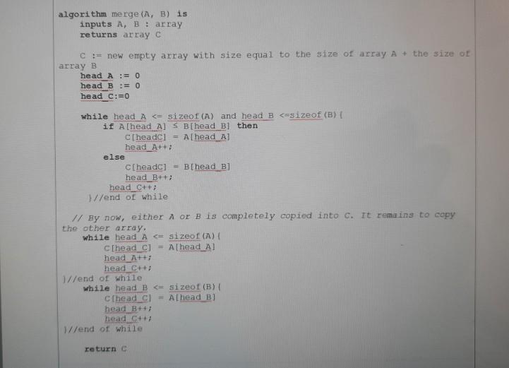 Solved Sorting and Asymptotic Complexity (Big-O) In this | Chegg.com