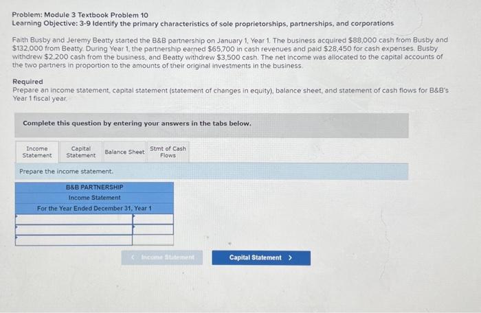 Problem Module 3 Textbook Problem 10 Learning