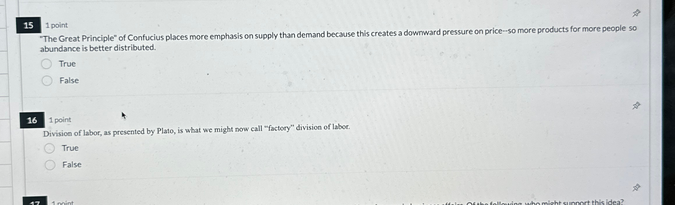Solved 151 ﻿point"The Great Principle" of Confucius places | Chegg.com