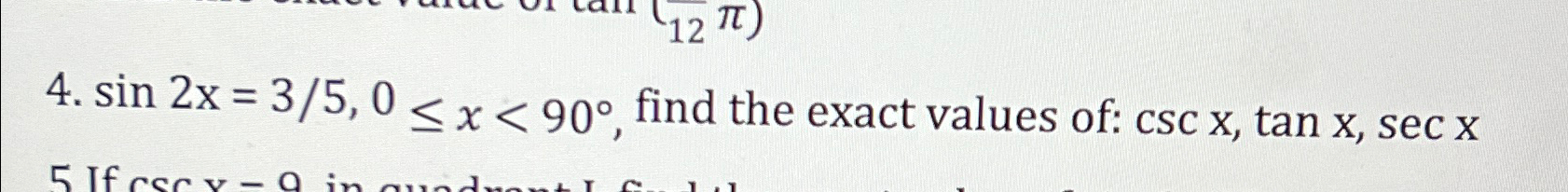 Solved sin2x=35,0≤x