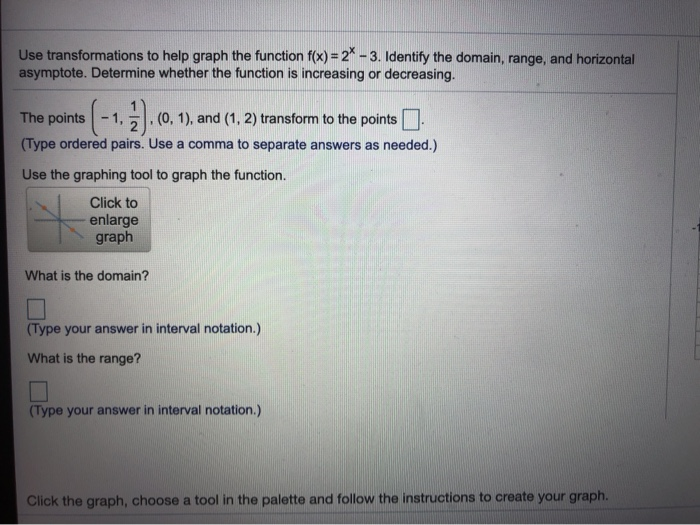 Solved Use transformations to help graph the function f(x) = | Chegg.com