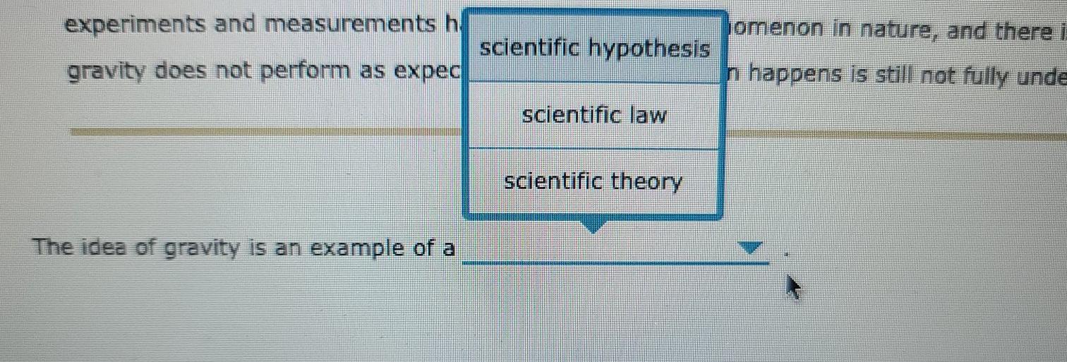 Solved 1. The scientific process Review the following flow | Chegg.com