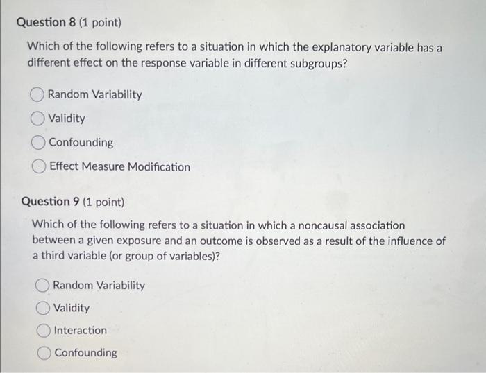 Solved Which of the following refers to a situation in which | Chegg.com