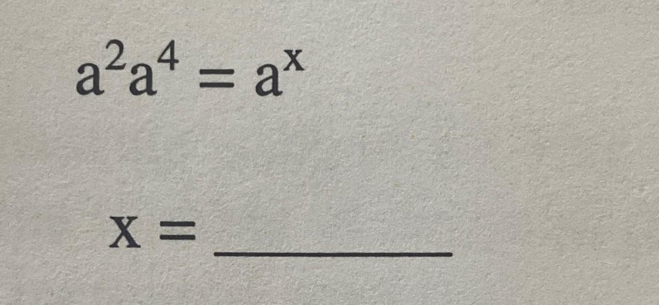 Solved a2a4=axx= | Chegg.com