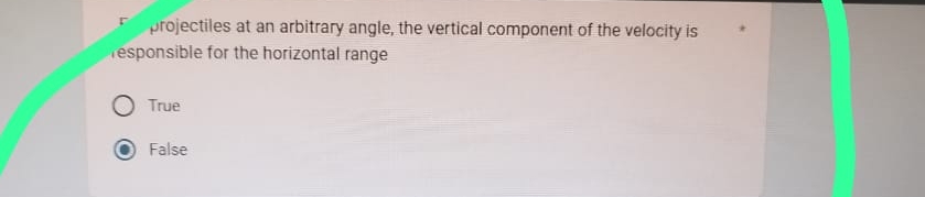 Solved projectiles at an arbitrary angle, the vertical | Chegg.com