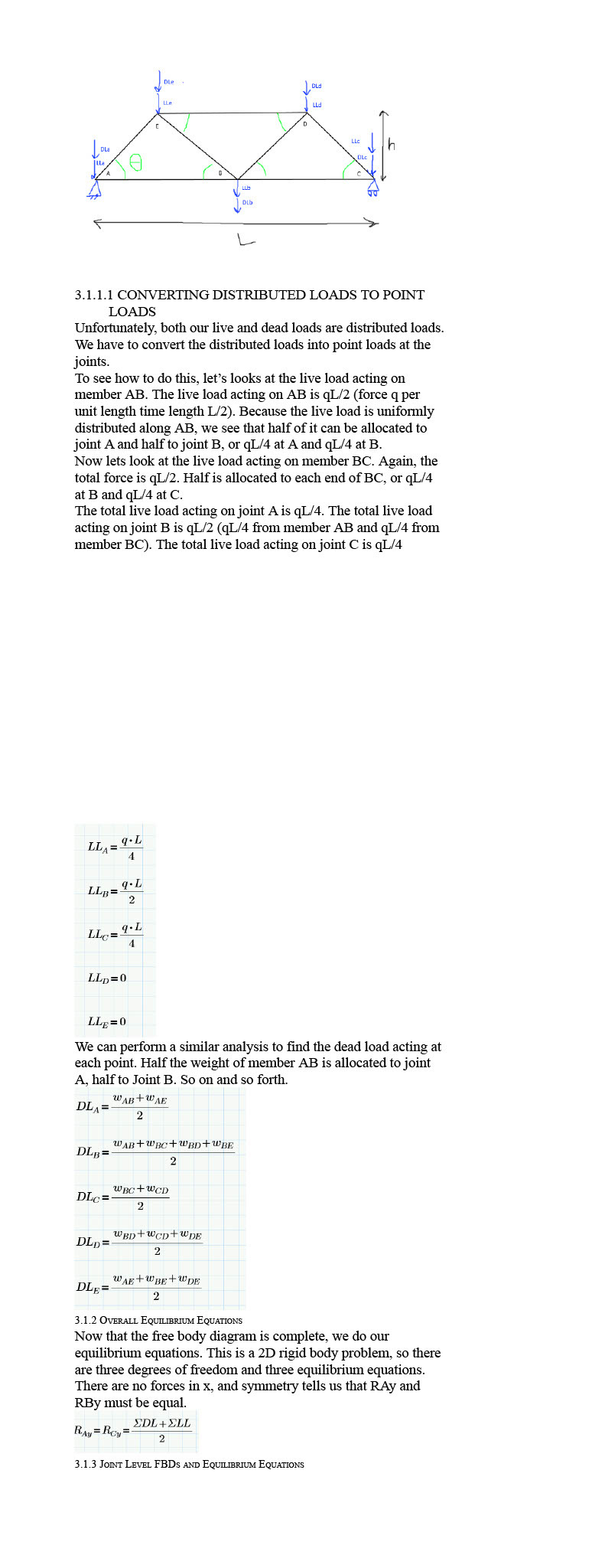 Solved 3.1.1.1 ﻿CONVERTING DISTRIBUTED LOADS TO POINT | Chegg.com