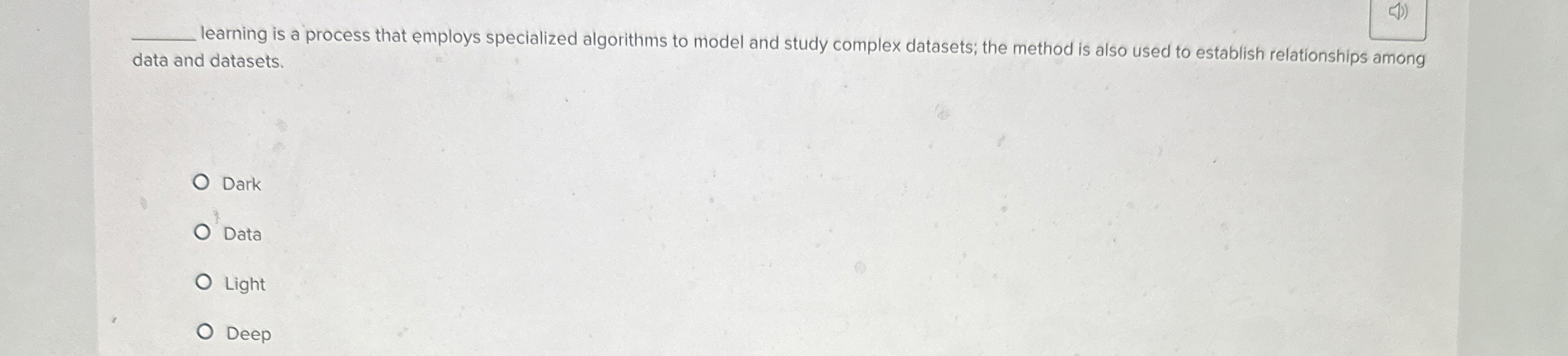 Solved ﻿learning is a process that employs specialized | Chegg.com