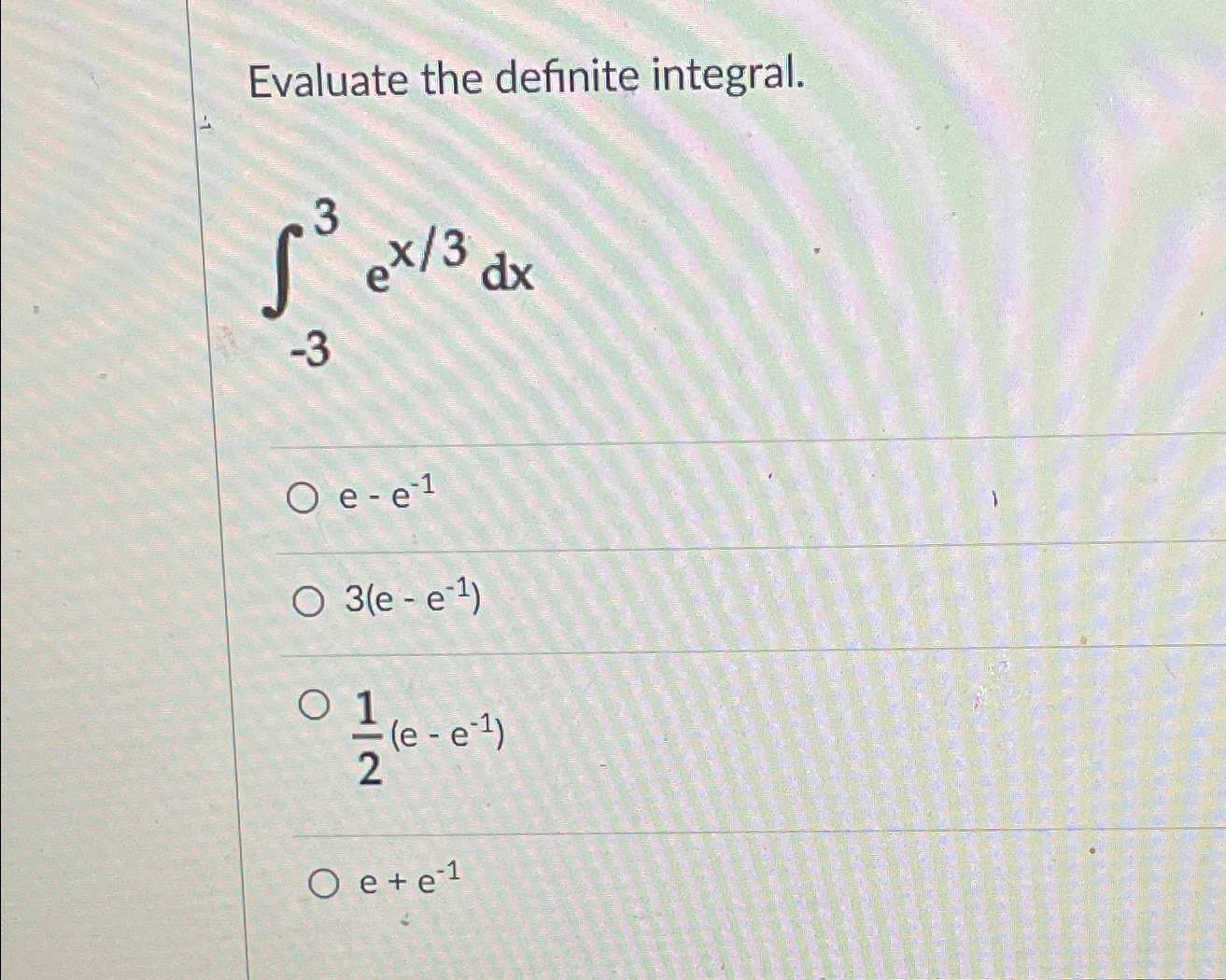 Solved Evaluate the definite | Chegg.com