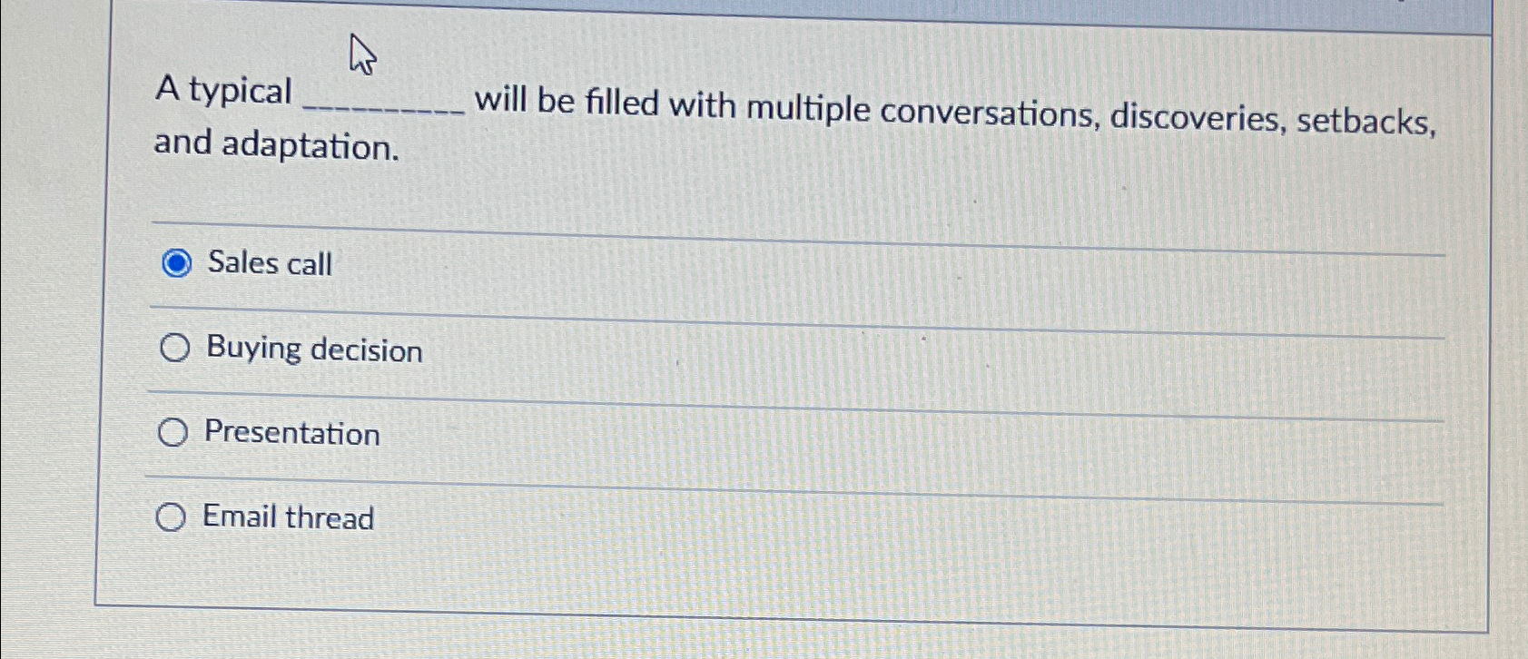 Solved A typical will be filled with multiple conversations, | Chegg.com