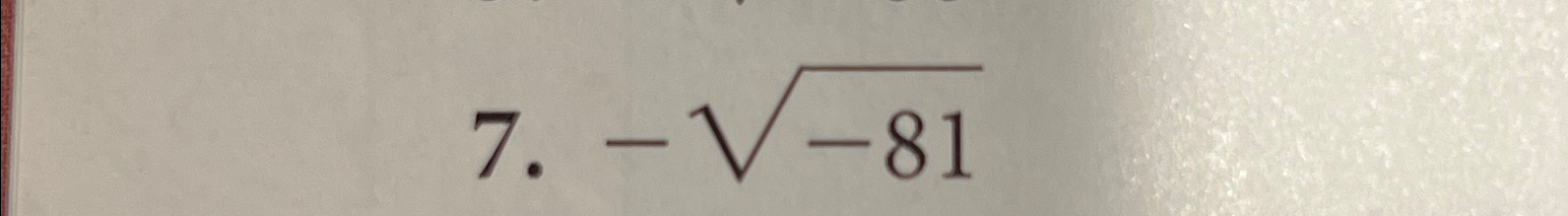 Solved Express The Number In Terms Of I 812