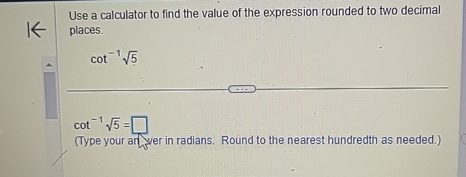 Solved Use a calculator to find the value of the expression | Chegg.com