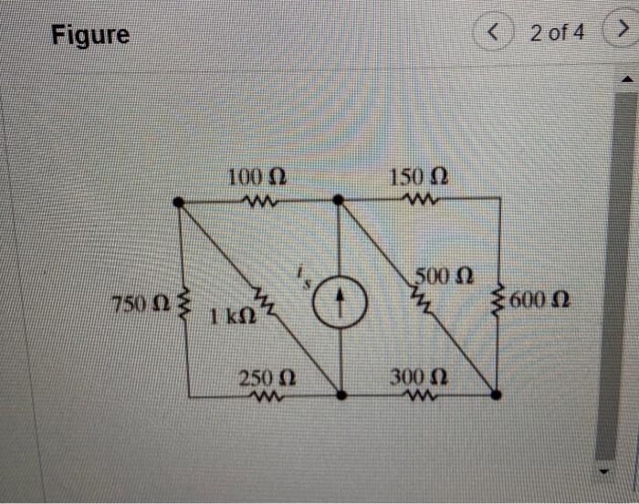 Solved Find the equivalent resistance seen by the source in | Chegg.com