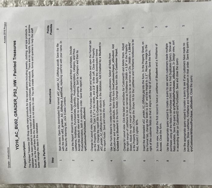 10. Use Query Design to create a query to find | Chegg.com