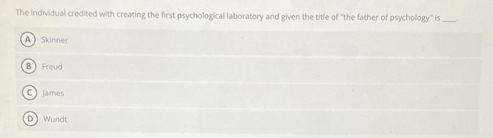 Solved The individual credited with creating the first | Chegg.com