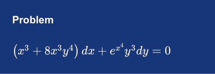 Solved An implicit solution in the form F(x,y)=C is [] = C, | Chegg.com