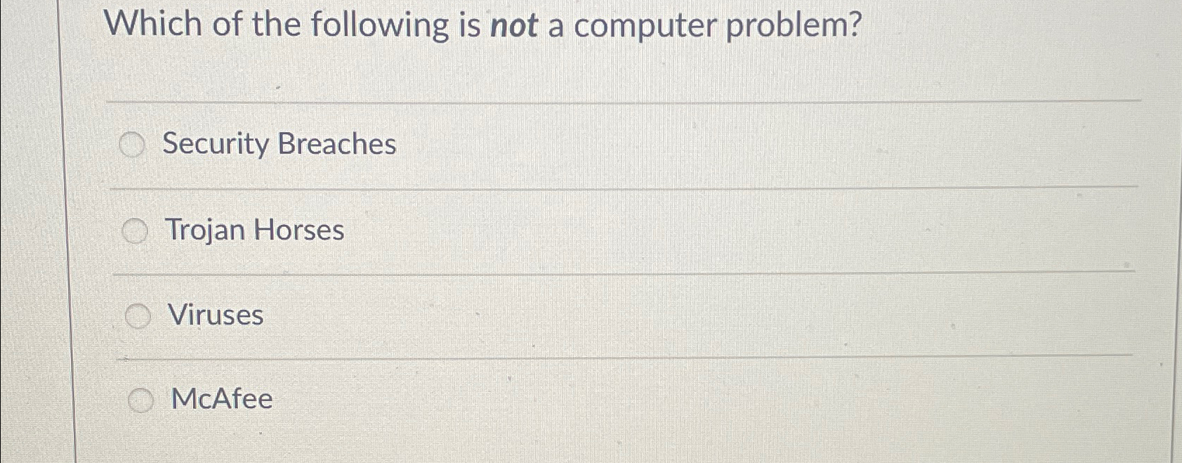 Solved Which of the following is not a computer | Chegg.com