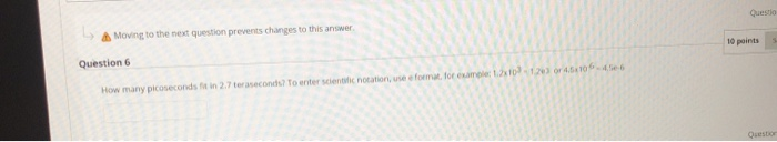 Solved Questio Moving to the next question prevents changes | Chegg.com