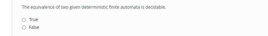Solved The equivalence of two given deterministic finite | Chegg.com