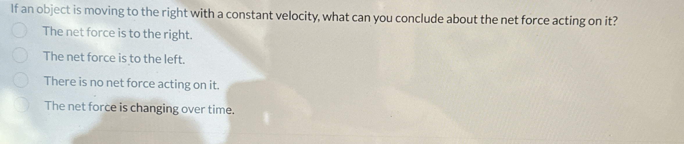 Solved If an object is moving to the right with a constant | Chegg.com | Chegg.com