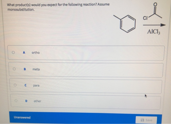 Solved What product(s) would you expect for the following | Chegg.com
