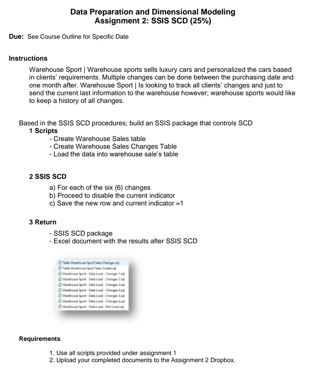 Solved by an EXPERT Data Preparation and Dimensional Modeling Assignment | Chegg.com