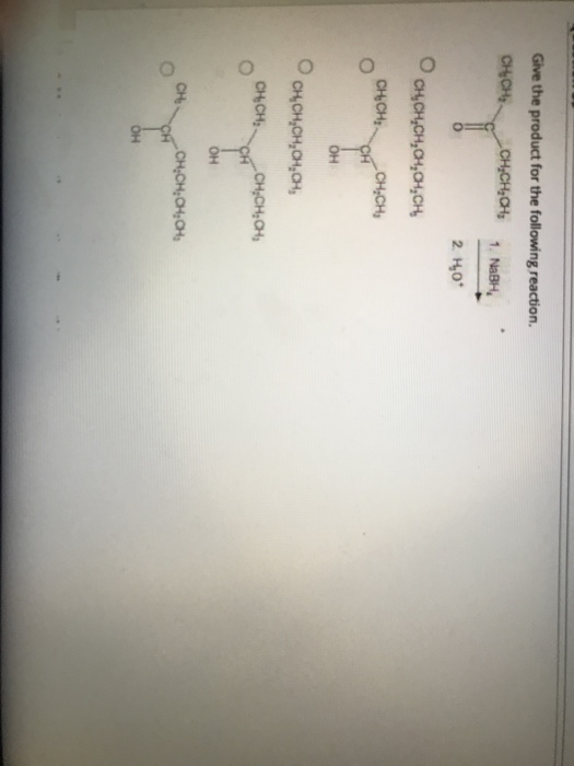 Solved Give the product for the following reaction. CH CH CH | Chegg.com