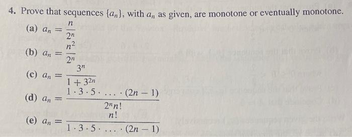 Solved This is from A Friendly Introduction to Analysis by | Chegg.com