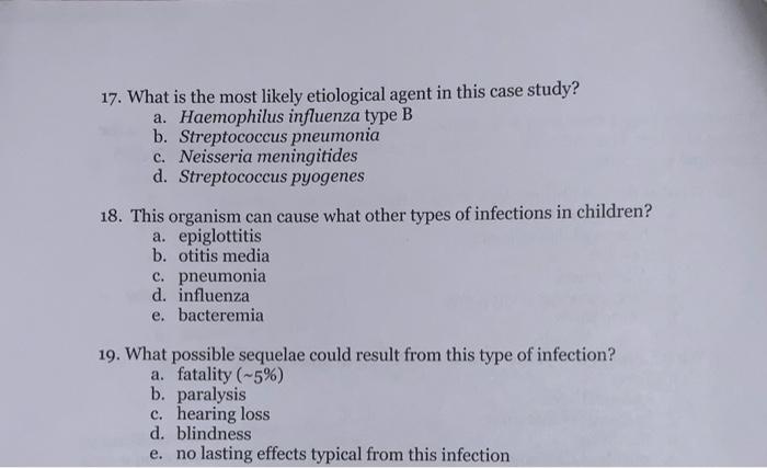 Solved You are on rotation in the hospital's clinical | Chegg.com