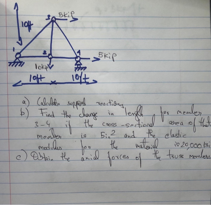 Solved skil loft lokip loft loft a) Calculate support | Chegg.com
