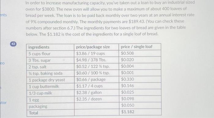 Solved 3. Cost Function. Find C(x), the weekly cost for | Chegg.com