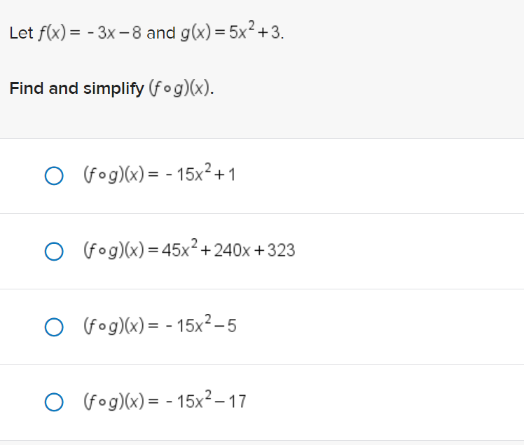 Solved Let f left parenthesis x right parenthesis equals | Chegg.com