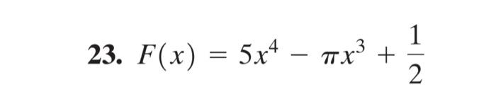 Solved determine which functions are polynomial functions. | Chegg.com