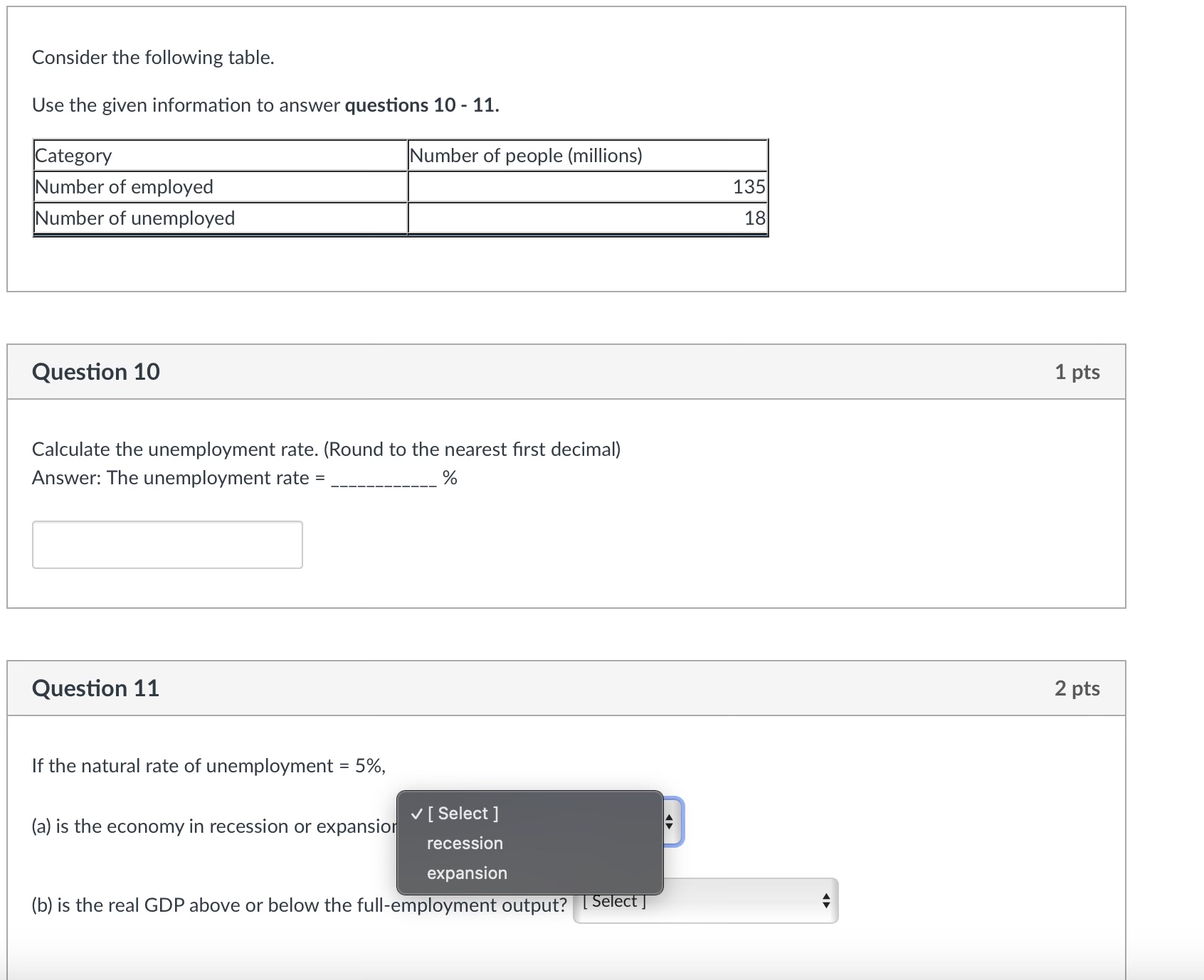 Solved Consider the following table.Use the given | Chegg.com