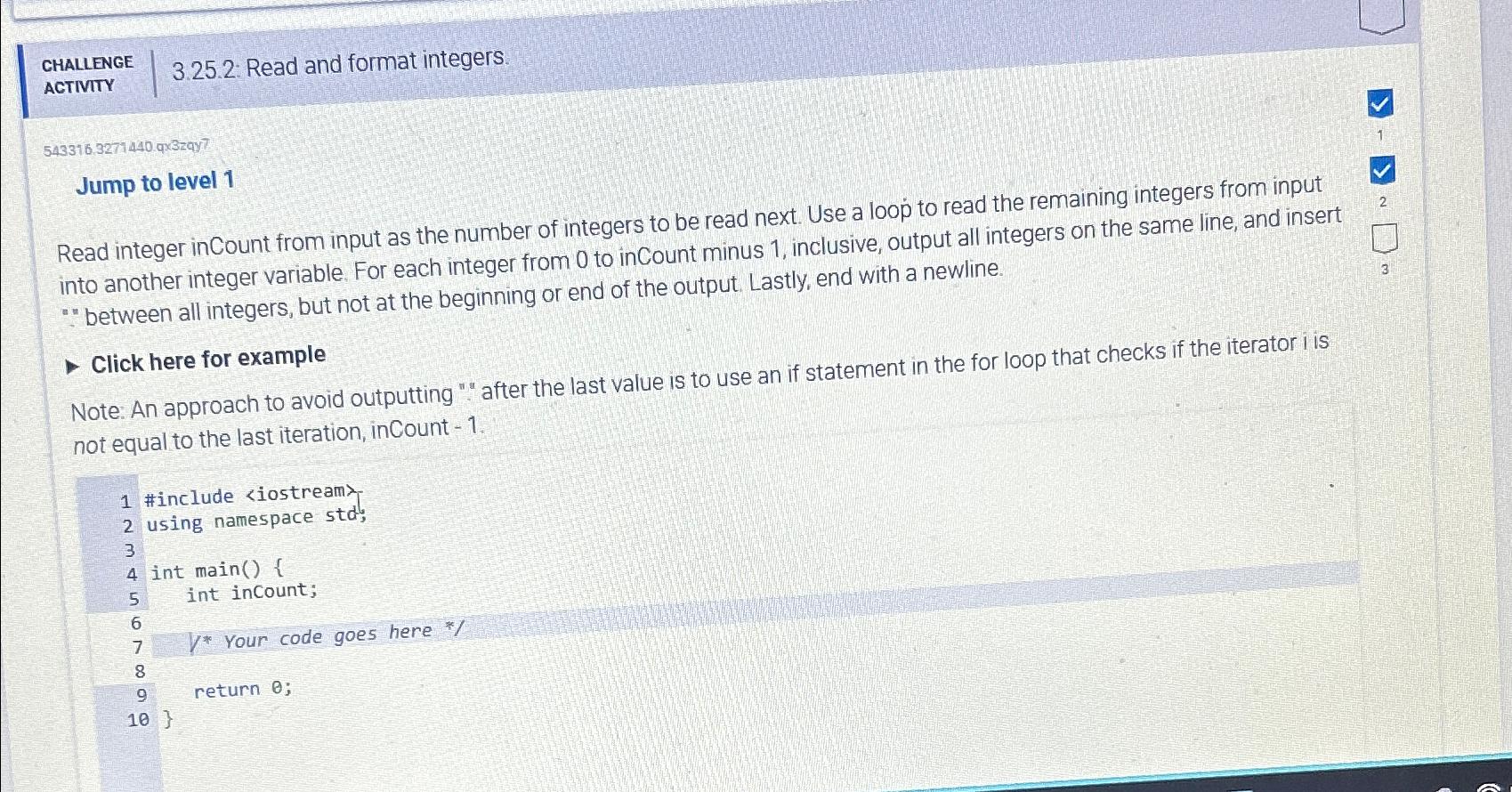 Solved Challenge3 25 2 Read And Format