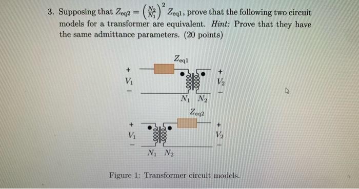 Solved 3. Supposing that Zeq2 = (Ma) Zeqi, prove that the | Chegg.com