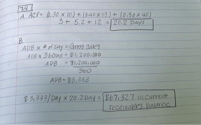 Solved I believe that I calculated A and B correctly. | Chegg.com