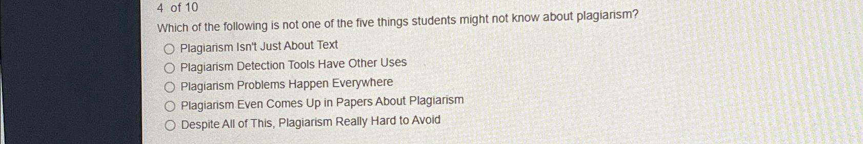 Solved 4 ﻿of 10Which of the following is not one of the five | Chegg.com