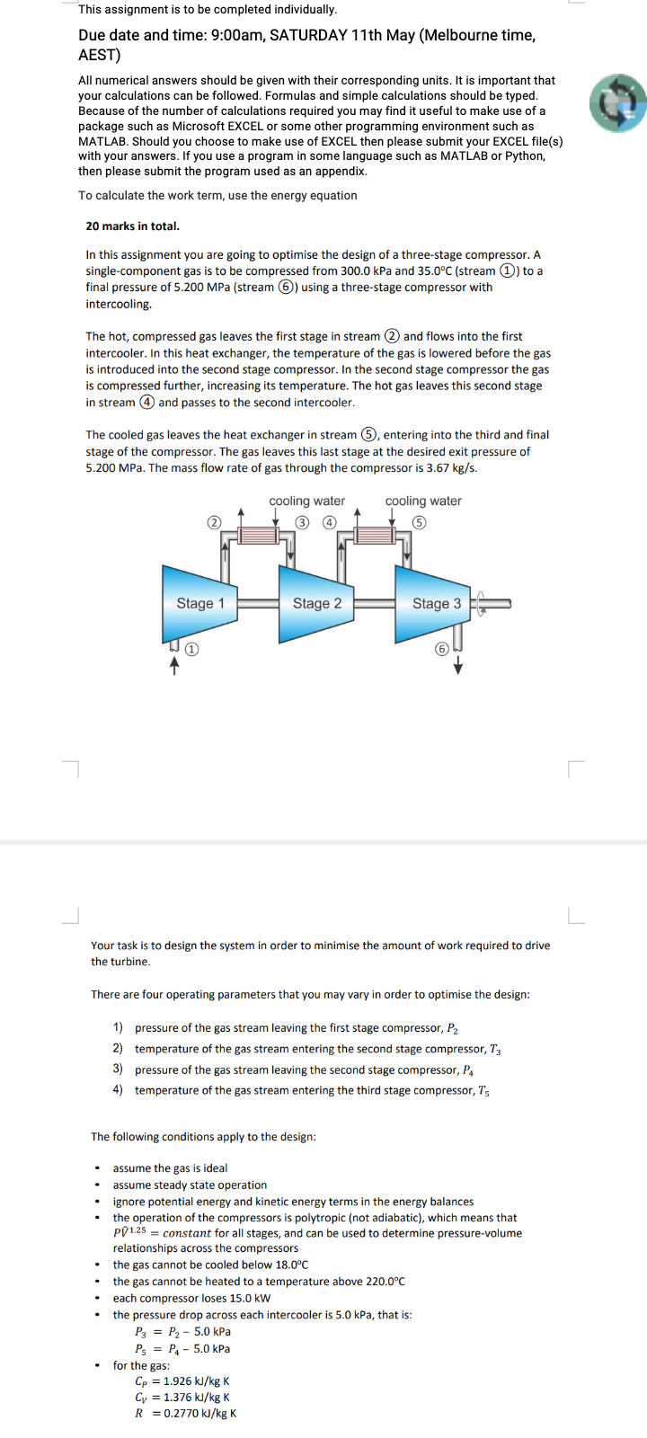Solved This assignment is to be completed individually.Due | Chegg.com