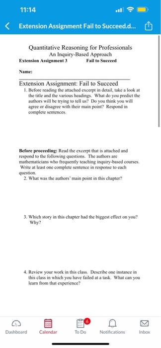 Quantitative Reasoning for Professionals An | Chegg.com